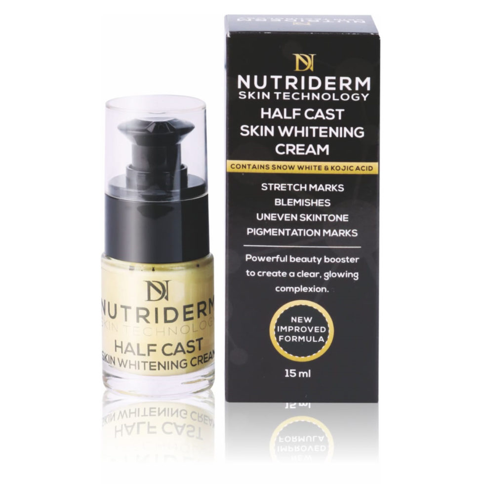 Half Cast Skin Whitening Cream 15ml – Nutri Derm Technology